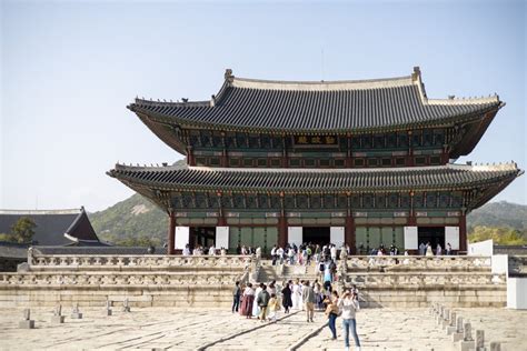 건물 건축 게이트 경복궁 경치 고대의 공원 관광 관광객 궁전 남쪽 대한민국 도시 동양 랜드마크 문화