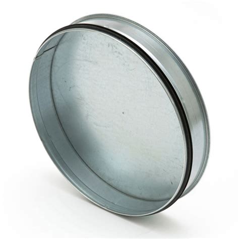 Deksel Buis 250 Mm Met Rubber Inlage Spiro Deksel