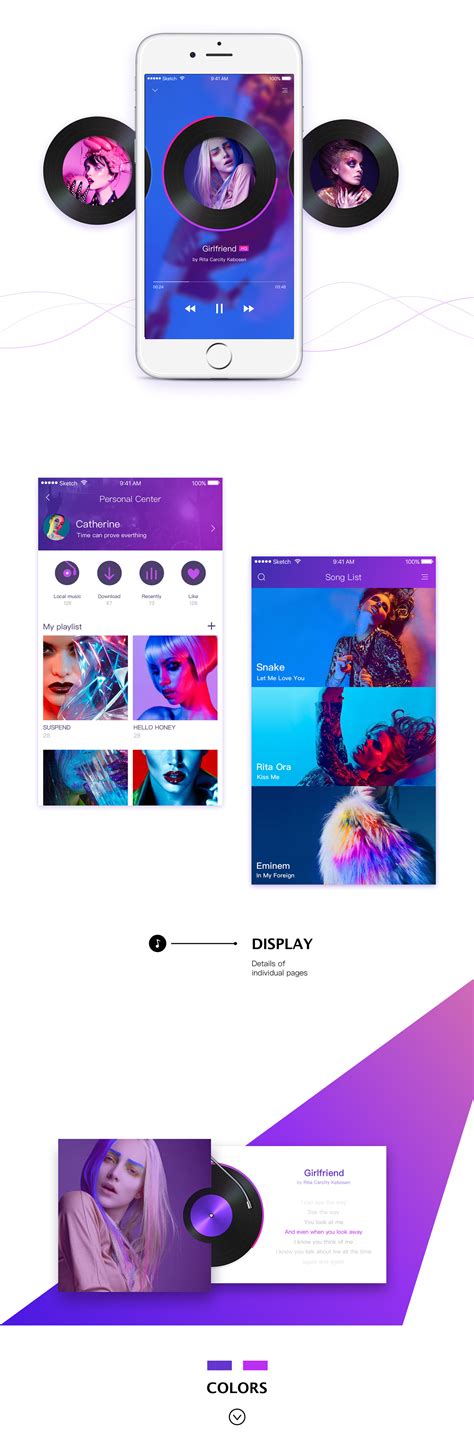 Play Music Gui Behance