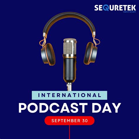 Sequretek On Linkedin Cybersecurity Internationalpodcastday Cybersecurity Infosec Podcasts…
