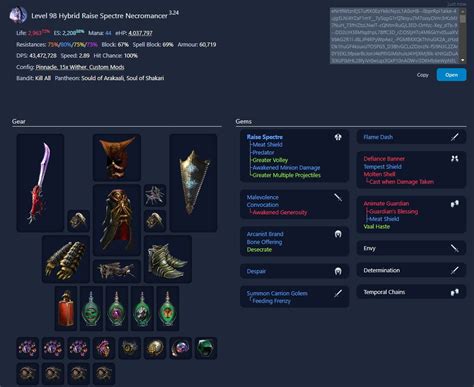 Buy Raise Spectre Necromancer Build Poe Service Kboosting