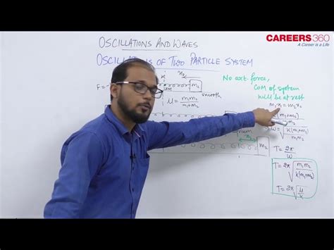 oscillation of two particle system mcq practice questions and answers