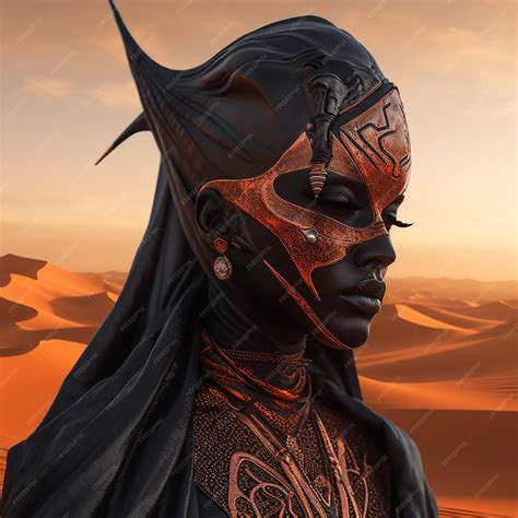 Premium Photo Fantasy Assassin Concept With Templars And Desert Fashion