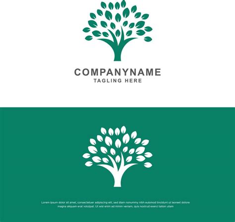Tree Leave Logo Vector Art Icons And Graphics For Free Download