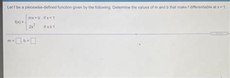 Solved Consider The Function F Given Below X² 64 X 8 A