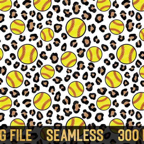Softball Background Etsy