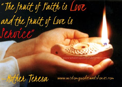 Fruit Of Love Wisdom Quotes Stories