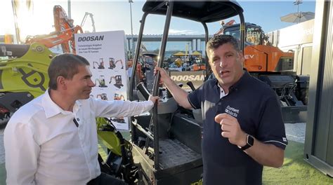 Content For Industry Develon Showcases Concept X2 Dozer Excavator At