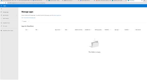 Creating A Sharepoint App Catalog