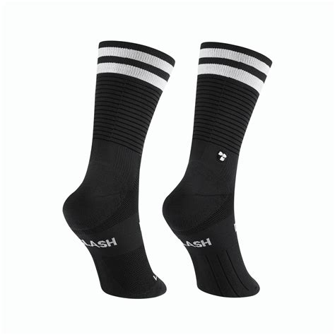 Performance Sock Double Slash Black
