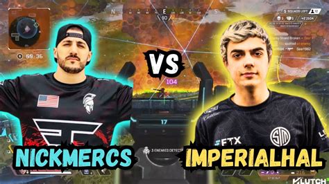 Imperialhal Vs Nickmercs In Oversight Tourney Apex Legends Daily
