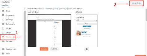 Themetemplate कैसे Upload करे Blogger Website में Blog1news