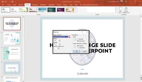 Discover How To Change Slide Size In Powerpoint