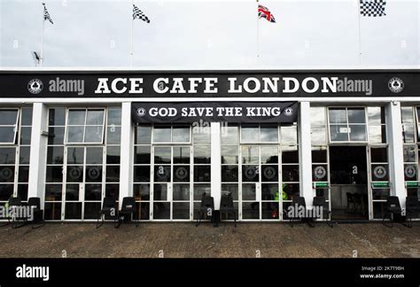 London North Circular, Ace Cafe Stock Photo - Alamy