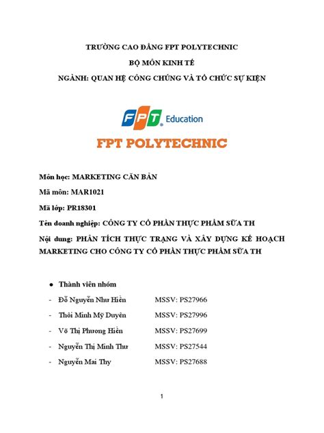 Assignment Nhóm 1 Full 1 Pdf