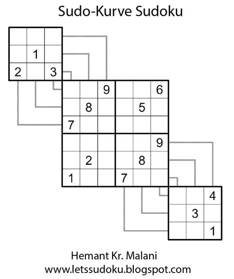 Lets Sudoku Sudoku 80 Sudo Kurve Sudoku