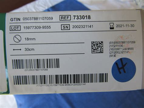 New Terumo Vascutek Ref 733018 Woven Vascular Prosthesis Gelweave