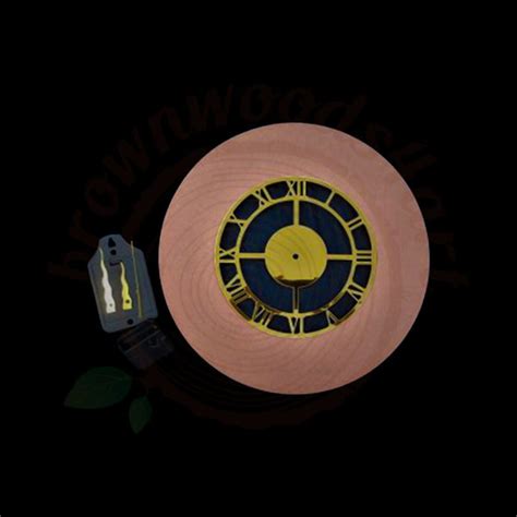 Clock Combo Brownwoods4art