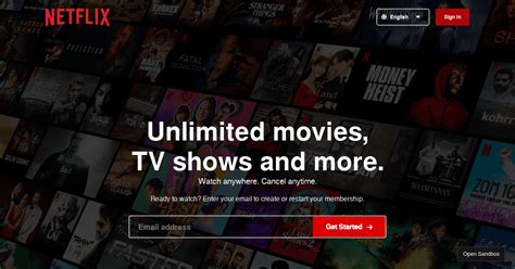 Nishant Chamate Bharat Intern Homepage Of Netflix Codesandbox
