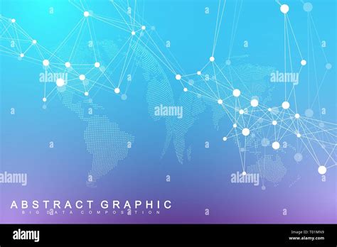 Big Data Visualization Graphic Abstract Background Communication Perspective Backdrop