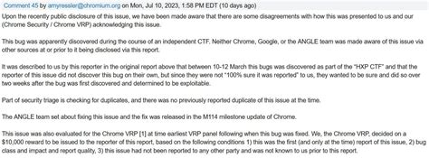 apple employee failed to immediately report zero day chrome