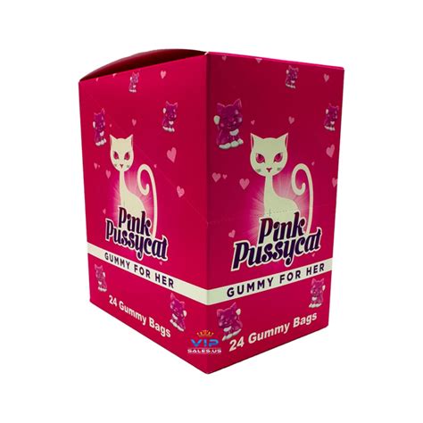 Pink Pussycat Gummies For Her 24 Ct