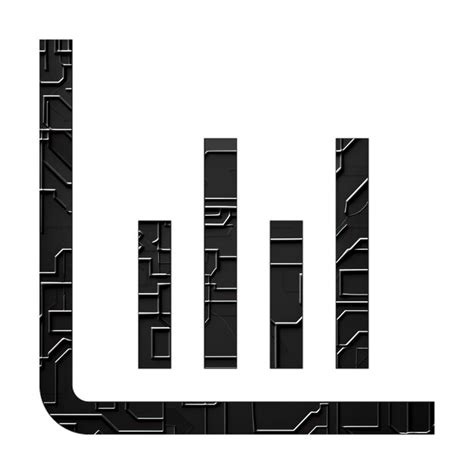 Premium Photo Photo Icons Stats Icon Dark Technology Pattern Texture