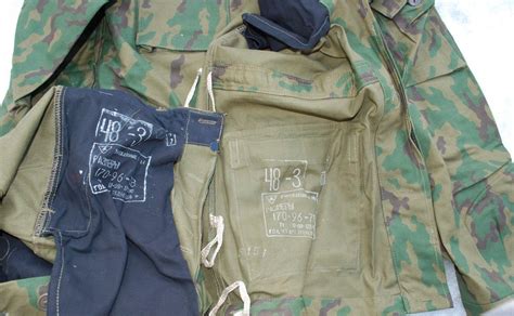 Original Russian Army Camo Suitjacketpants1993vsr 93 Camosize 48 3