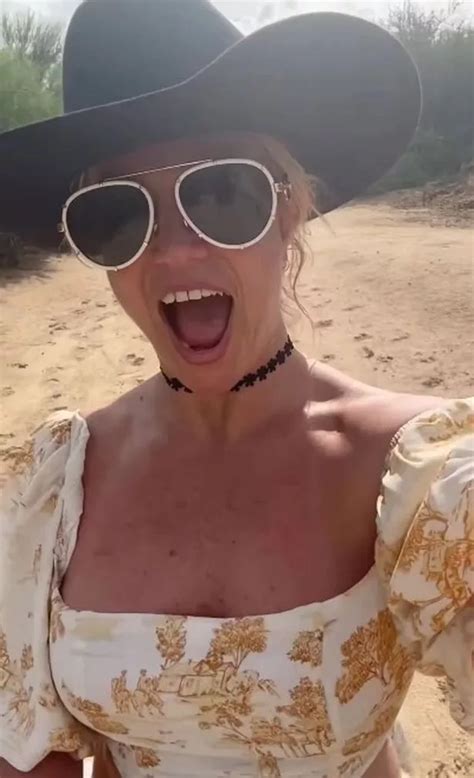 Britney Spears Rides Horse Completely Topless But Says She Should Have