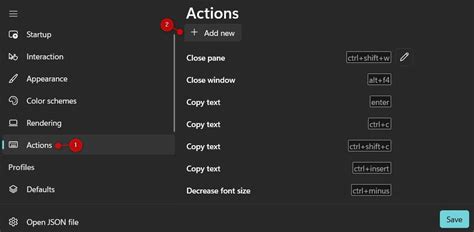 how to get into and out of the windows terminal s focus mode