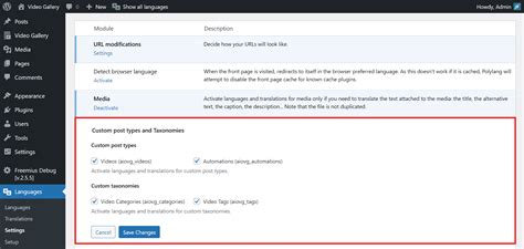 Using Polylang For Multilingual Support Plugins