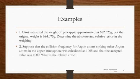 Errors In Chemical Analysislecture 3pptx