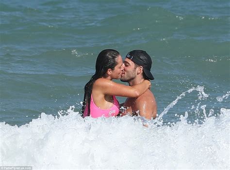 Karen Danczuk Frolicks In The Surf With Her New Spanish Lover Daily