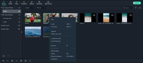 Editing Video Wondershare Filmora User Guide