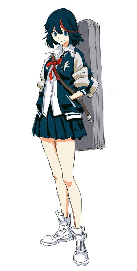 Matoi Ryuuko Kill La Kill Drawn By Purplez Danbooru