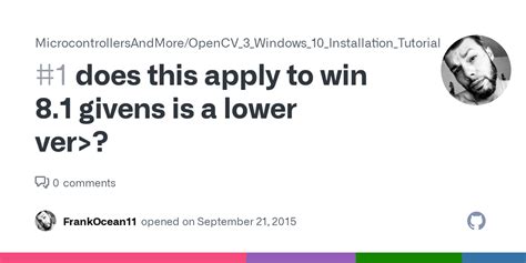 does this apply to win 8 1 givens is a lower ver · issue 1
