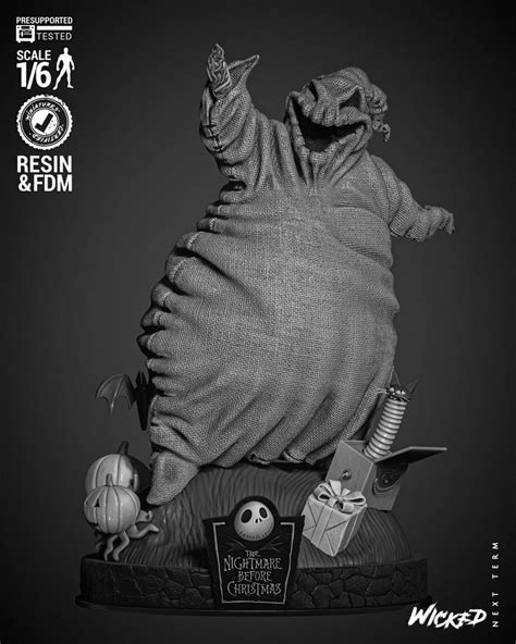 Oogie Boogie Sculpture 3d Print Model Download Free