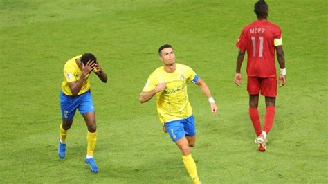 Liga Champions Asia Al Nassr Hajar Al Duhail Ronaldo Cetak 2 Gol