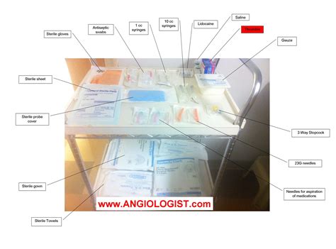 Pseudoaneurysm Thrombin Injection Kit Angiologist