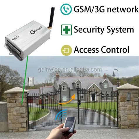 G LTE Gate Door Garage Opener For Sliding Swing Gate Electric GSM Gate Remote Control Relay