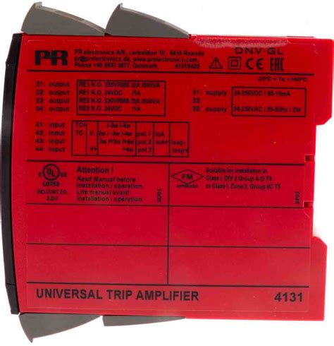 4131 PR Electronics PR Electronics 4100 Series Universal Transmitter