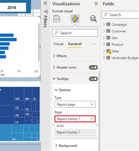 Hướng Dẫn Sử Dụng Tính Năng Report Page Tooltip