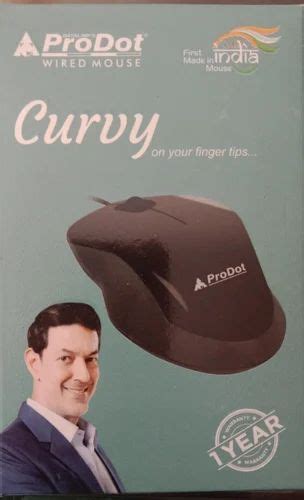 Prodot Curvy Wired Mouse At ₹ 150 In Indore Id 2851206375930
