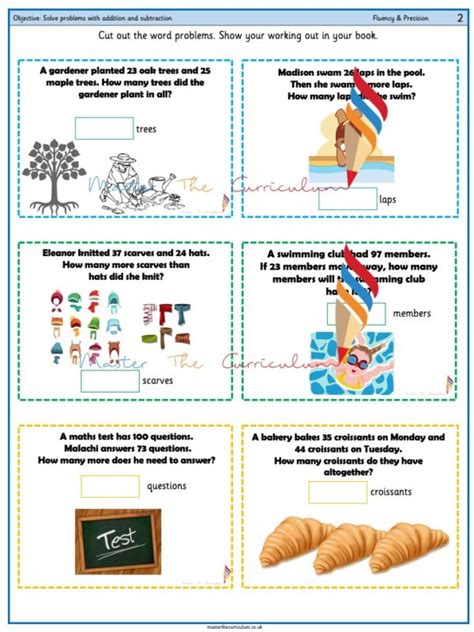Year 2 Maths Addition And Subtraction Resources Add Numbers Using Pictorial Representations Two