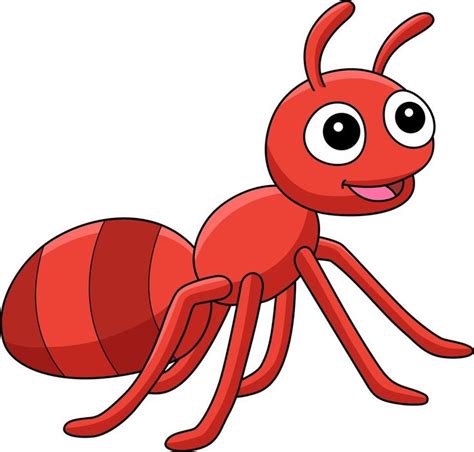 Descargar Hormiga Animal Dibujos Animados Color Clipart Ilustración