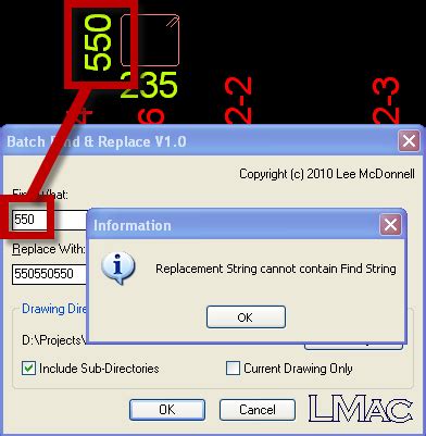 Batch Find Replace Text Autolisp Visual Lisp Dcl Autocad Forums