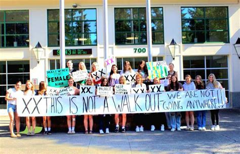 Riley Gaines Praises Washington High School Girls Protesting Trans