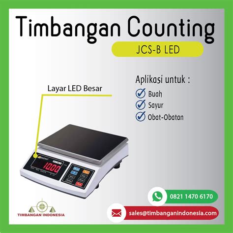 JCS B LED Timbangan Indonesia