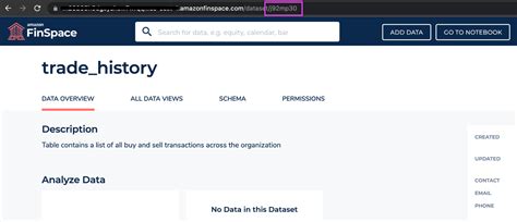 Analyze Daily Trading Activity Using Transaction Data From Amazon Redshift In Amazon FinSpace