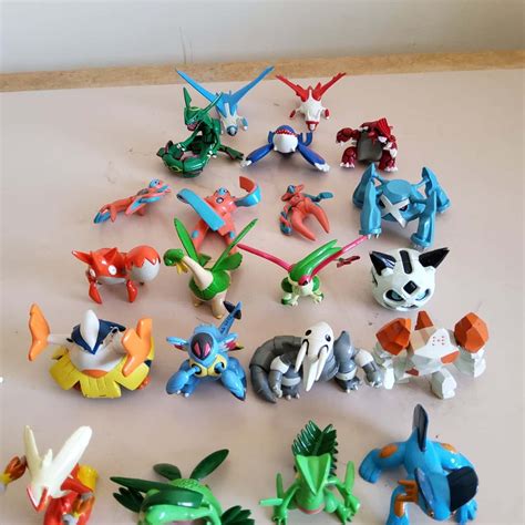 Tomy Pokemon Action Figures Assorted Set Of 67 Gen I Ivs